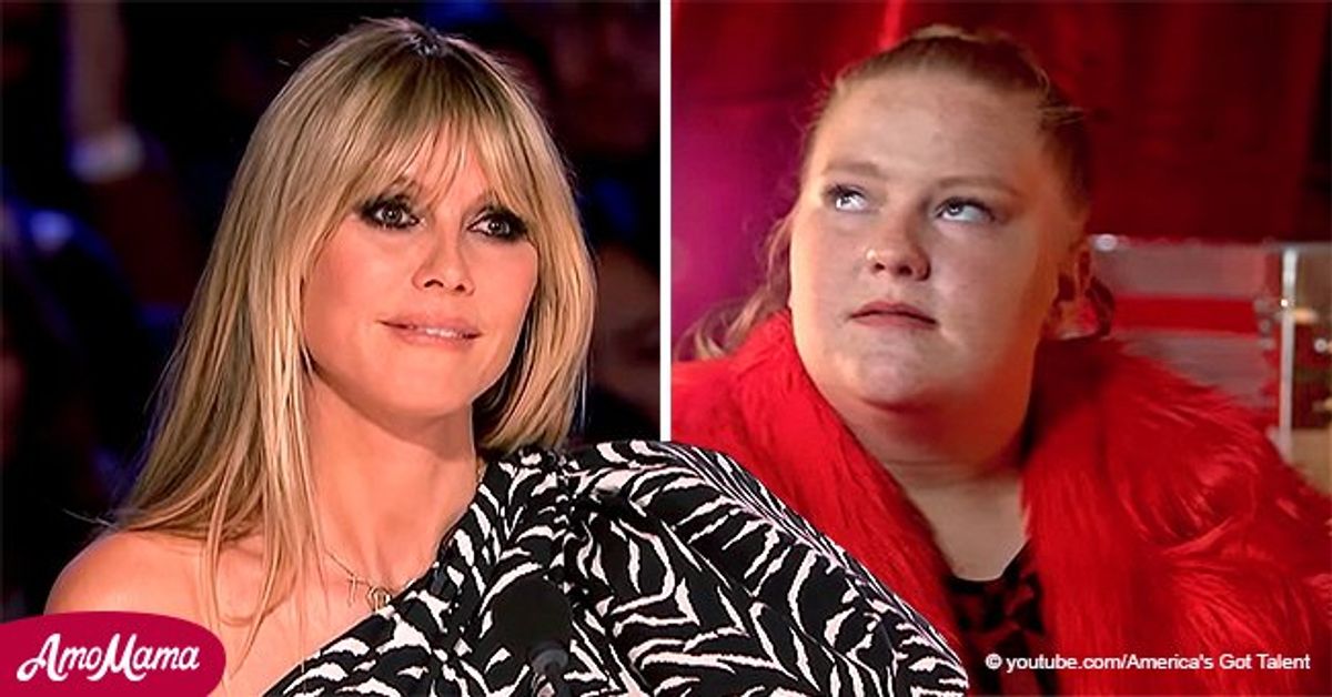 AGT Fans Get Furious after Heidi Klum Buzzed Plus-Size Dancer Amanda ...