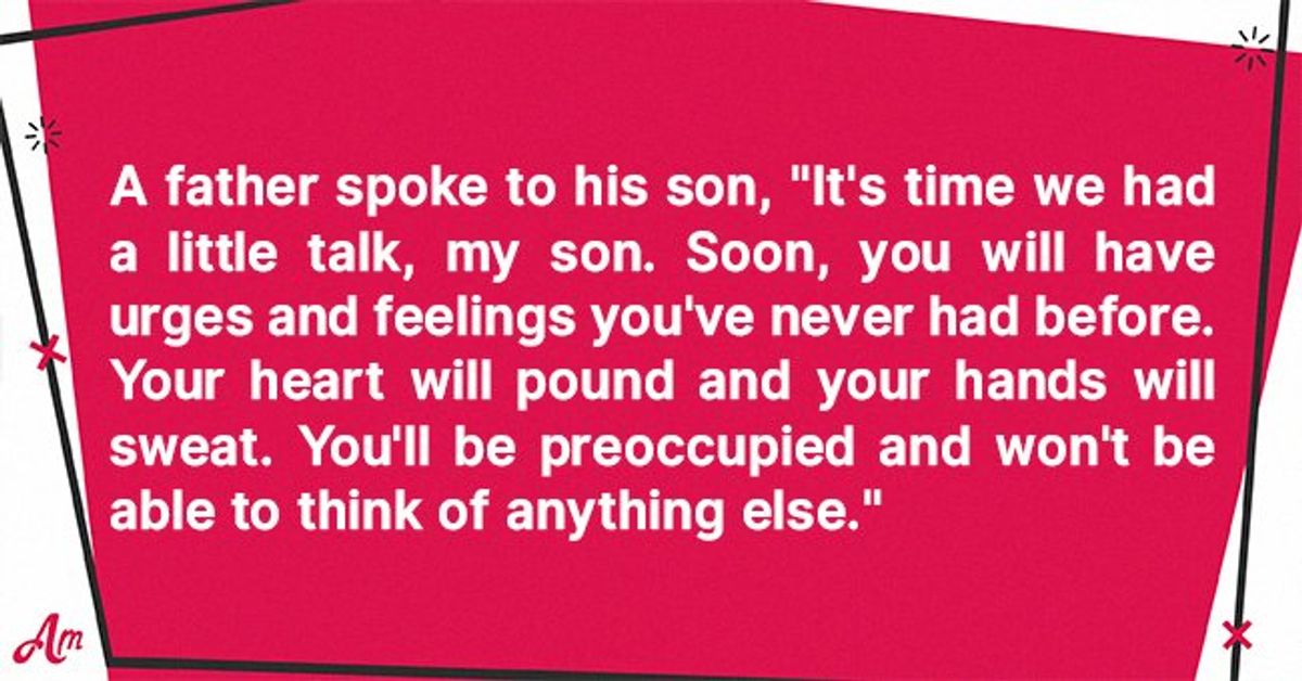 Daily Joke: Dad Has Honest Conversation with His Young Son about Growing Up